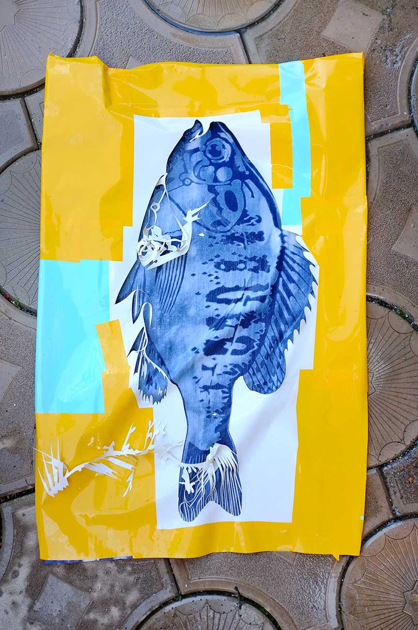 Hand-Bleached Art Prints - Masha Lamzina