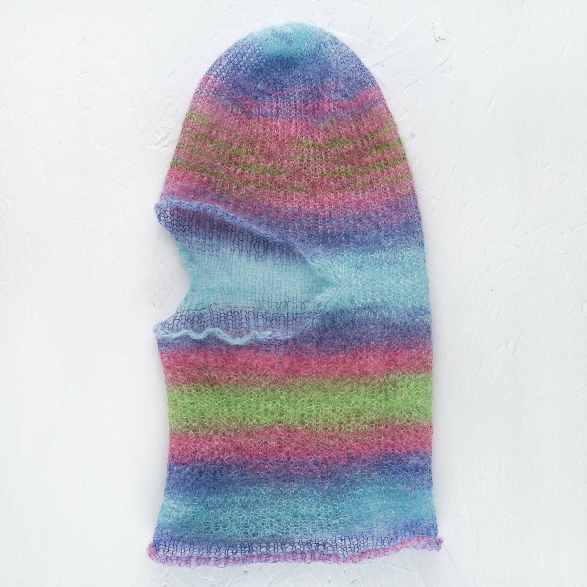 Grey Mohair Balaclava - Masha Lamzina